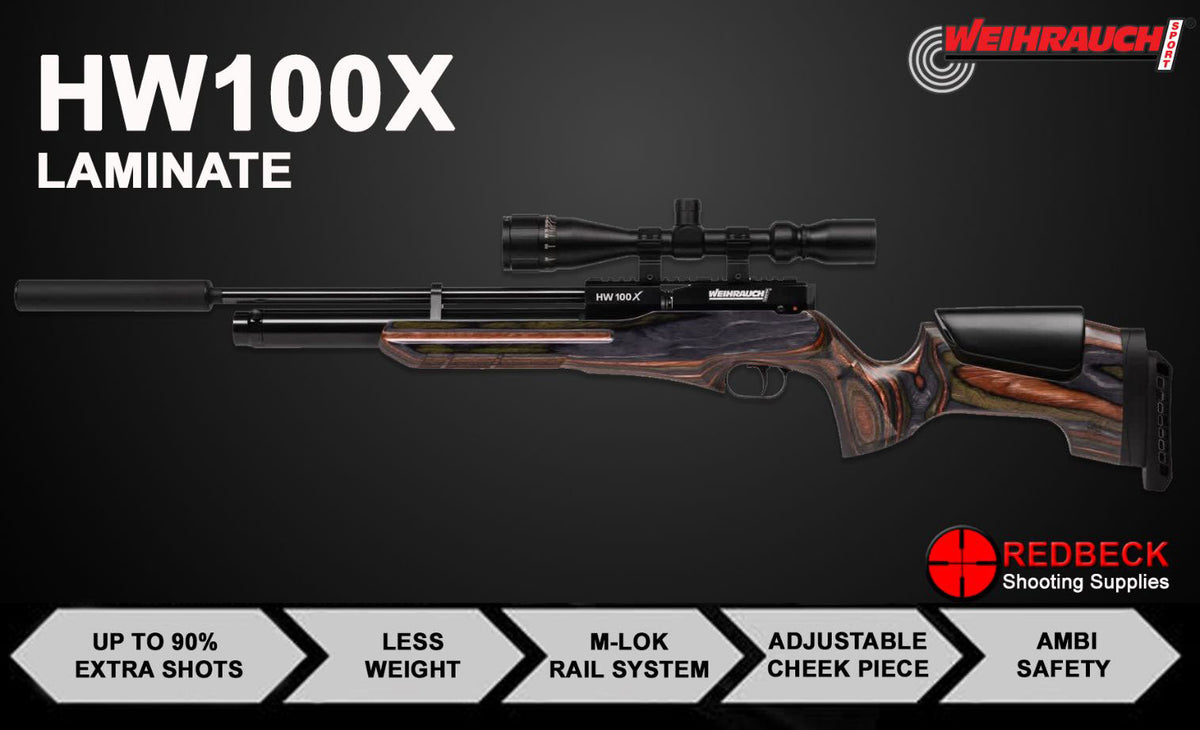 Weihrauch HW 100 X Air Rifles – Redbeck Shooting Supplies