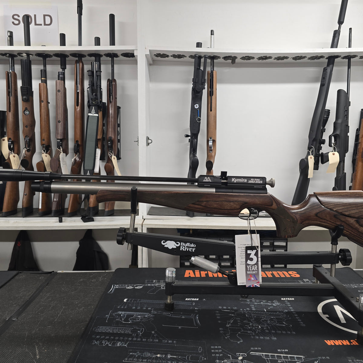 Second hand Air Arms Kymira .22 – Redbeck Shooting Supplies
