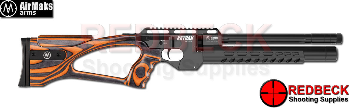 AIR MAKS KATRAN COMPACT LAMINATE AIR RIFLE (MULTIPLE COLOUR OPTIONS ...