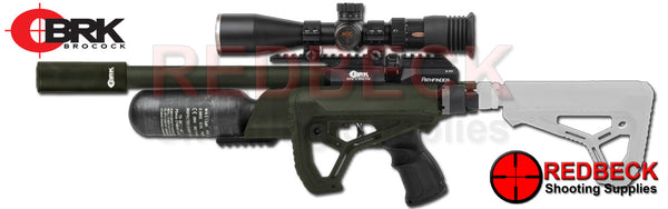 Brocock BRK Pathfinder XR Green Folding Stock Air Rifle Package ...