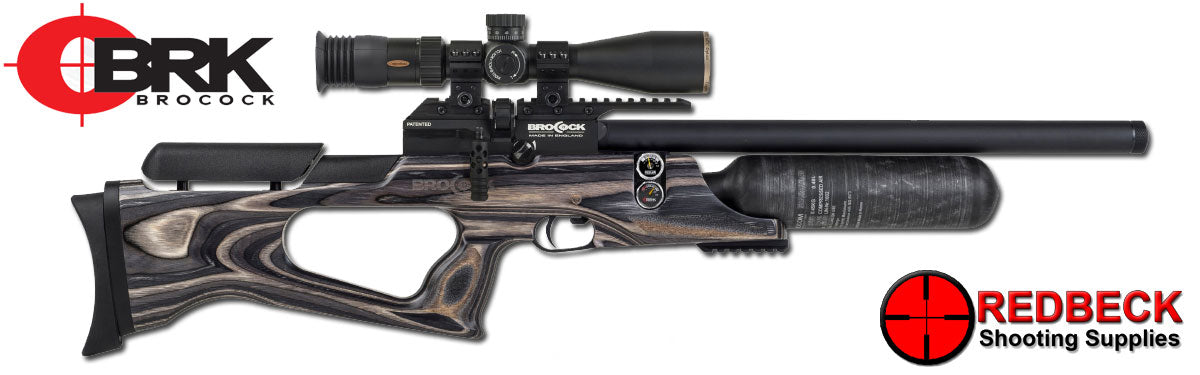 Brocock Bantam Sniper XR (Side Lever) HR Regulated Laminate Stock Carb ...