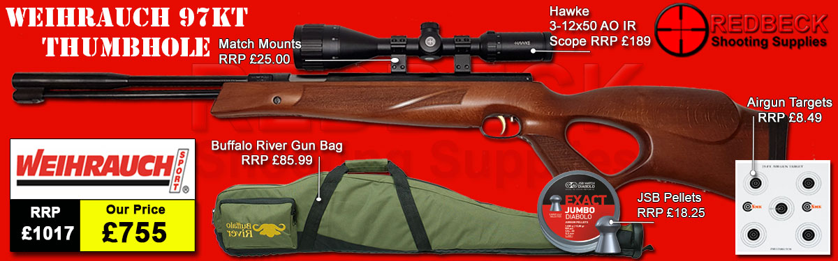Weihrauch HW97KT Package Deal – Redbeck Shooting Supplies