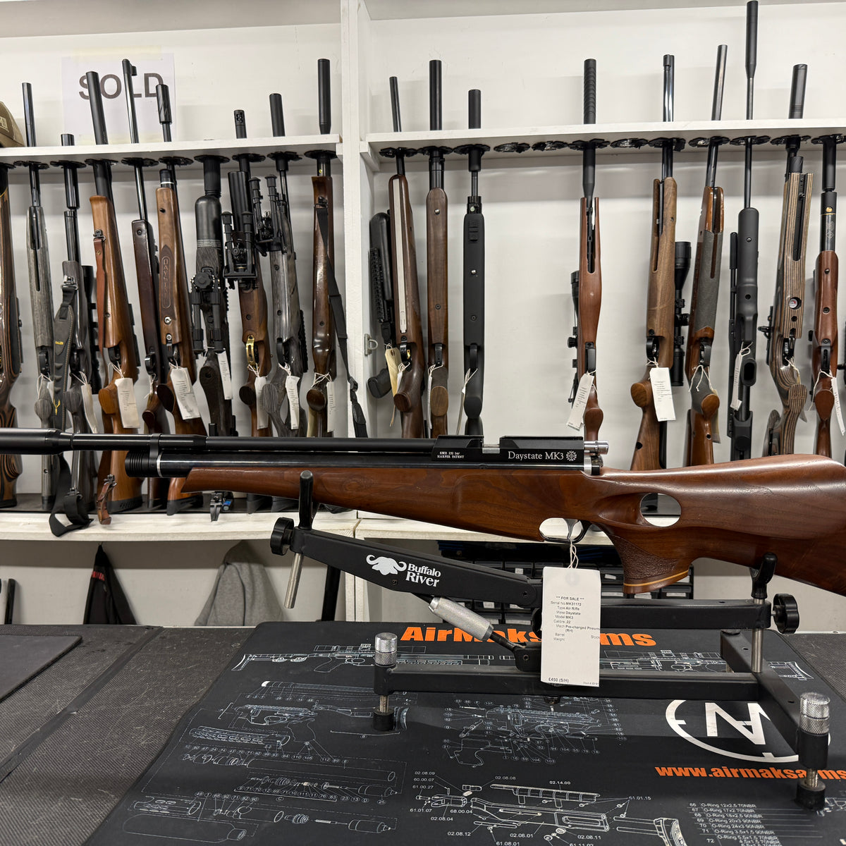Second Hand Daystate MK3 .22 – Redbeck Shooting Supplies