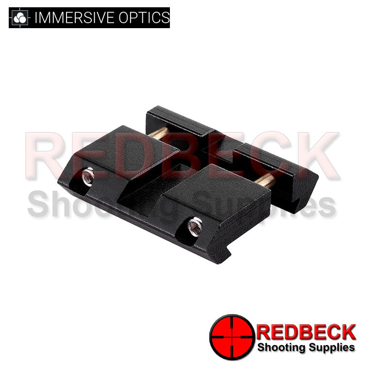 IMMERSIVE OPTICS DOVETAIL TO WEAVER ADAPTOR – Redbeck Shooting Supplies