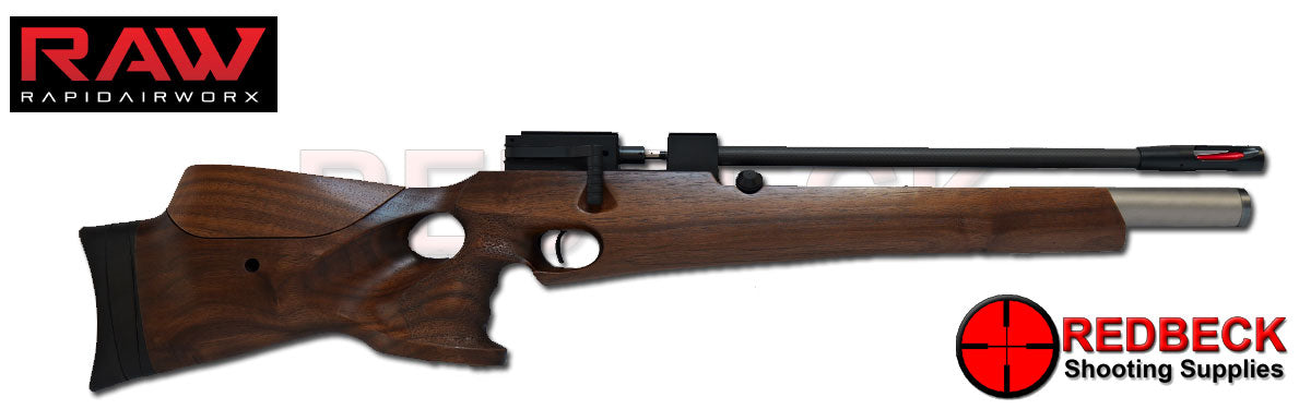 RAW Rapid Air Worx TM1000 Walnut Air Rifle – Redbeck Shooting Supplies