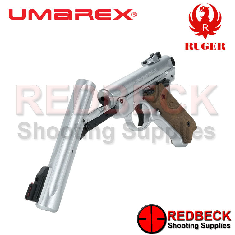 Ruger Mark IV Silver Pistol by Umarex – Redbeck Shooting Supplies