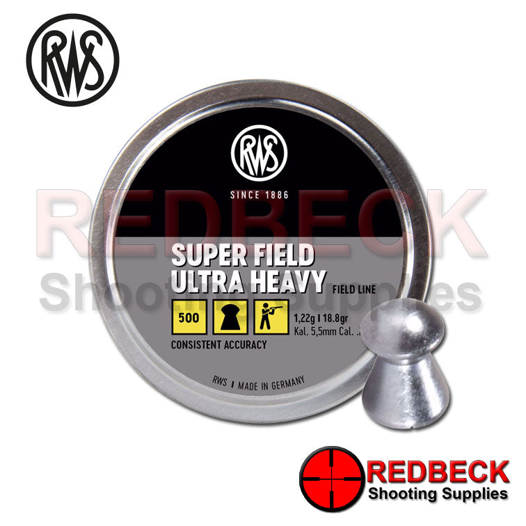 RWS SuperField Ultra Heavy – Redbeck Shooting Supplies