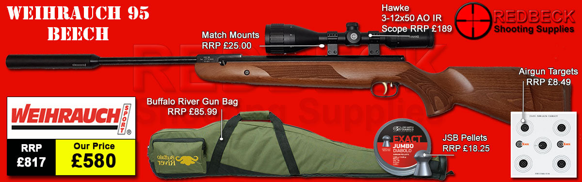 Weihrauch Hw95k Package Deal Redbeck Shooting Supplies
