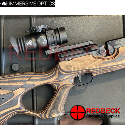 Immersive Optics 10x40 Prismatic Air Rifle Scope Extended Mil Dot with ...