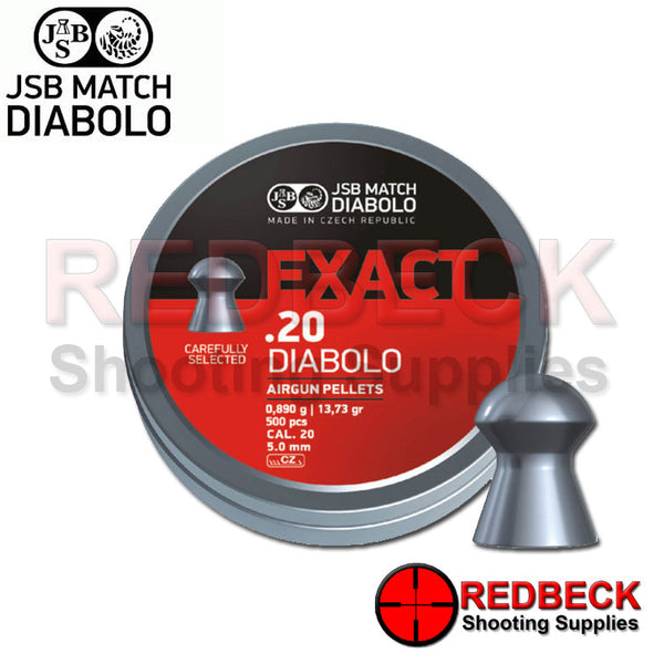 JSB Exact Diabolo Pellets – Redbeck Shooting Supplies