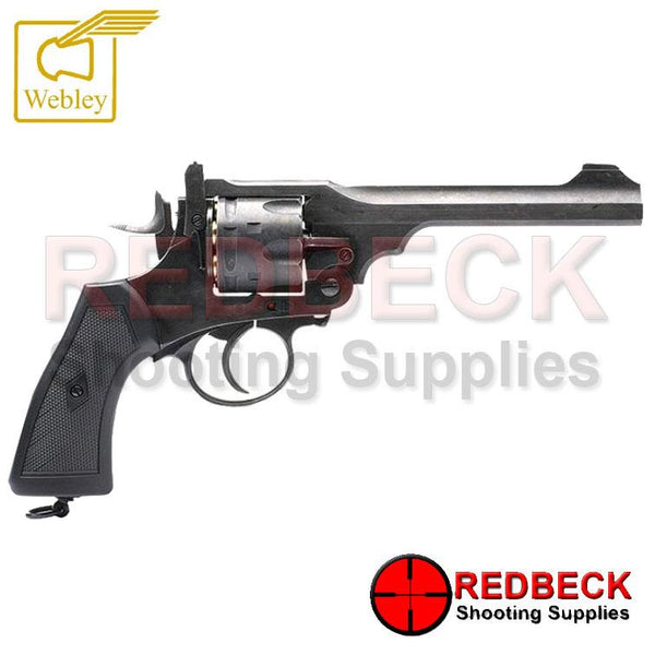 WEBLEY MK6 MKVI .455 SERVICE REVOLVER BATTLEFIELD FINISH 6" – Redbeck ...